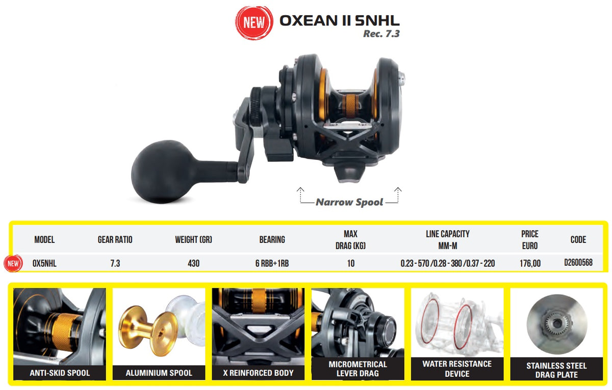 TICA MULINELLO OXJIGGER XJ5HL SLOW – FISHERMANSTORE